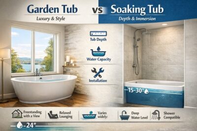 What is The Difference Between a Garden Tub vs Soaking Tub ...